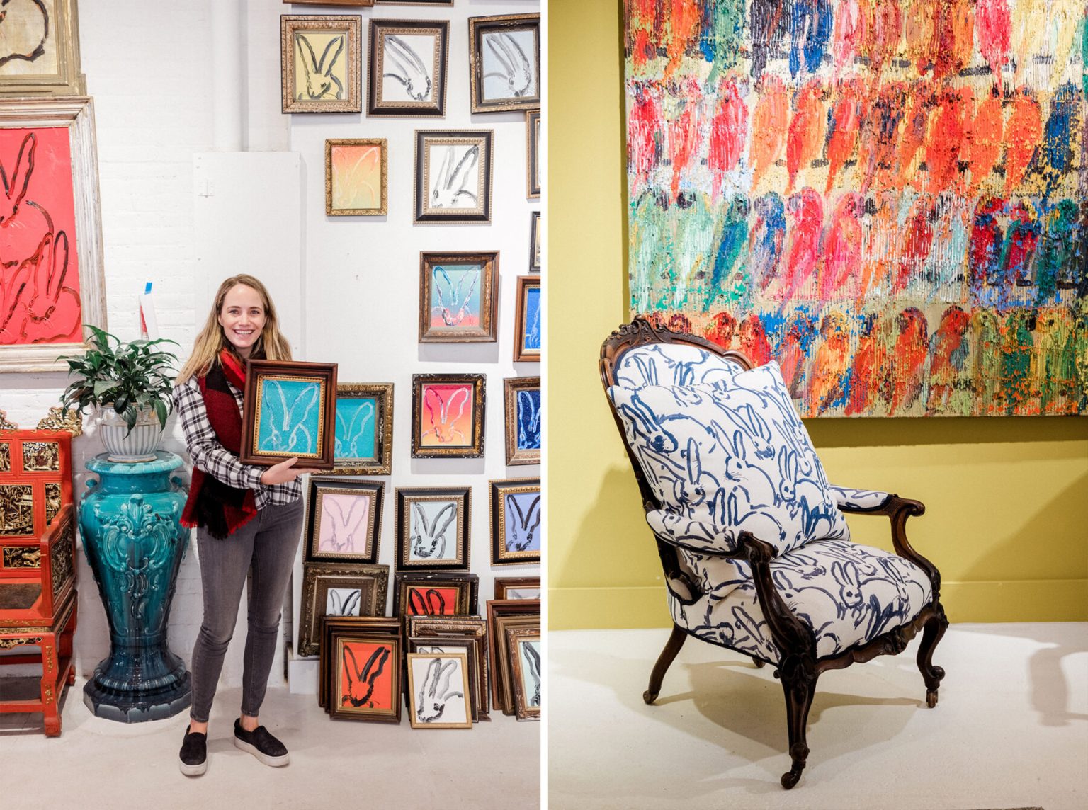 Hunt Slonem Studio Visit | Brooklyn, NY | The Stripe