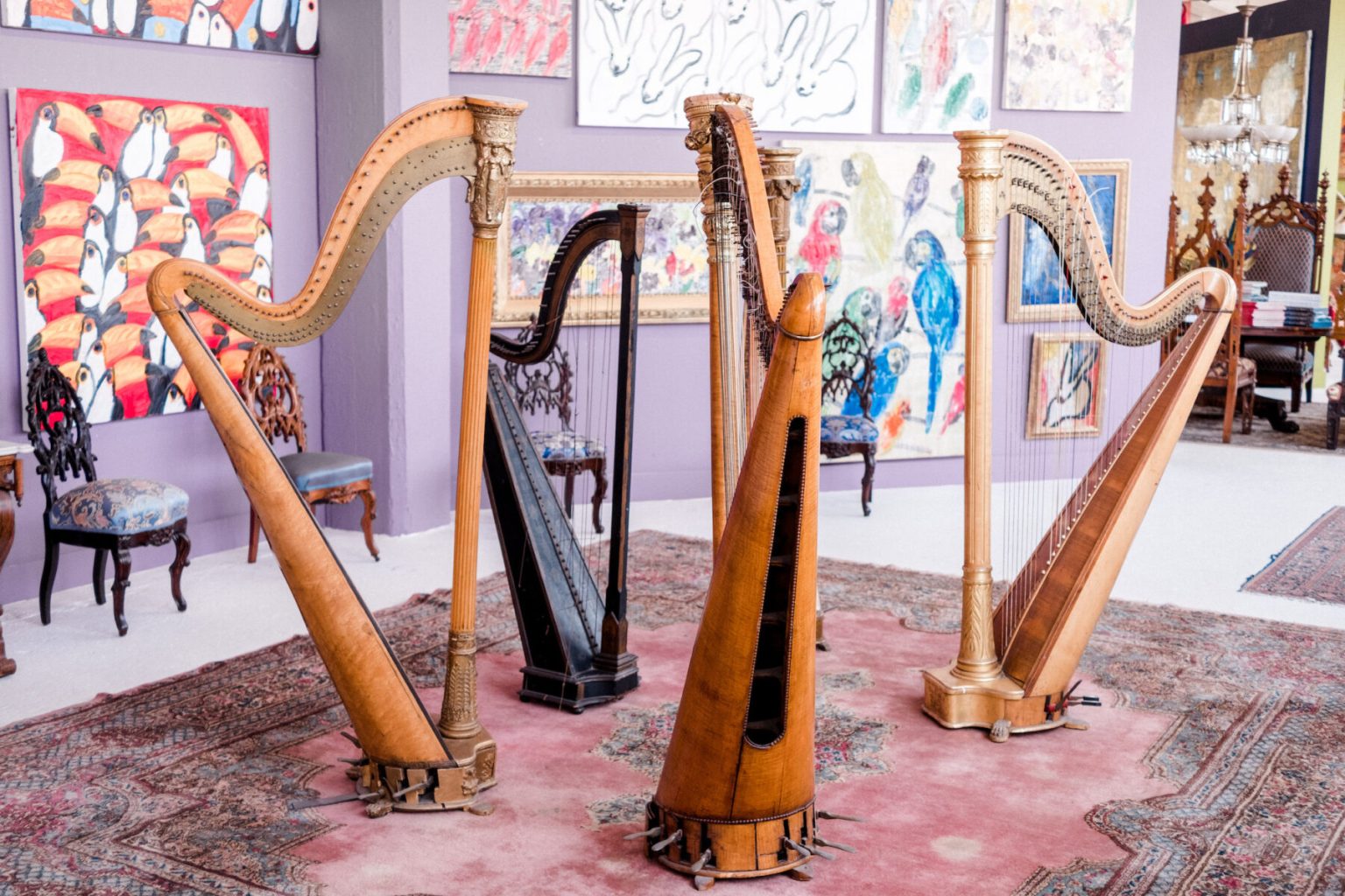 Hunt Slonem Studio Visit | Brooklyn, NY | The Stripe
