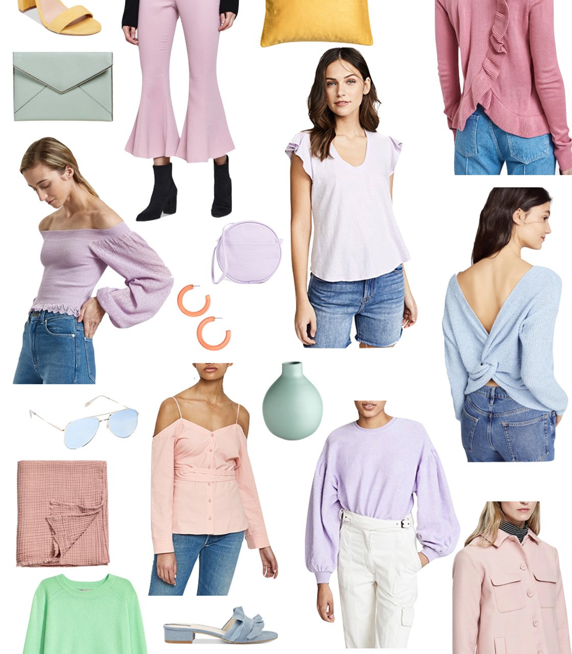 Kelly's Chic Under $100: Pastels. - The Stripe