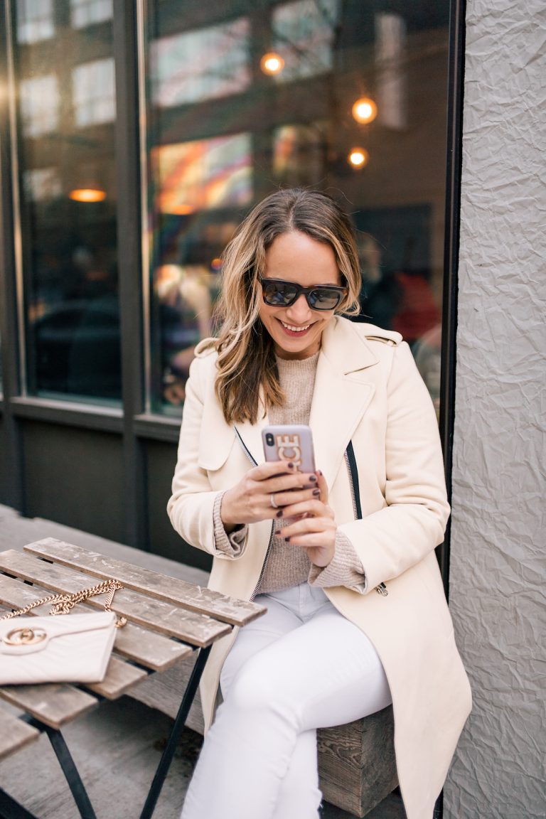 Winter White Outfit - Winter Staples by Grace Atwood | The Stripe