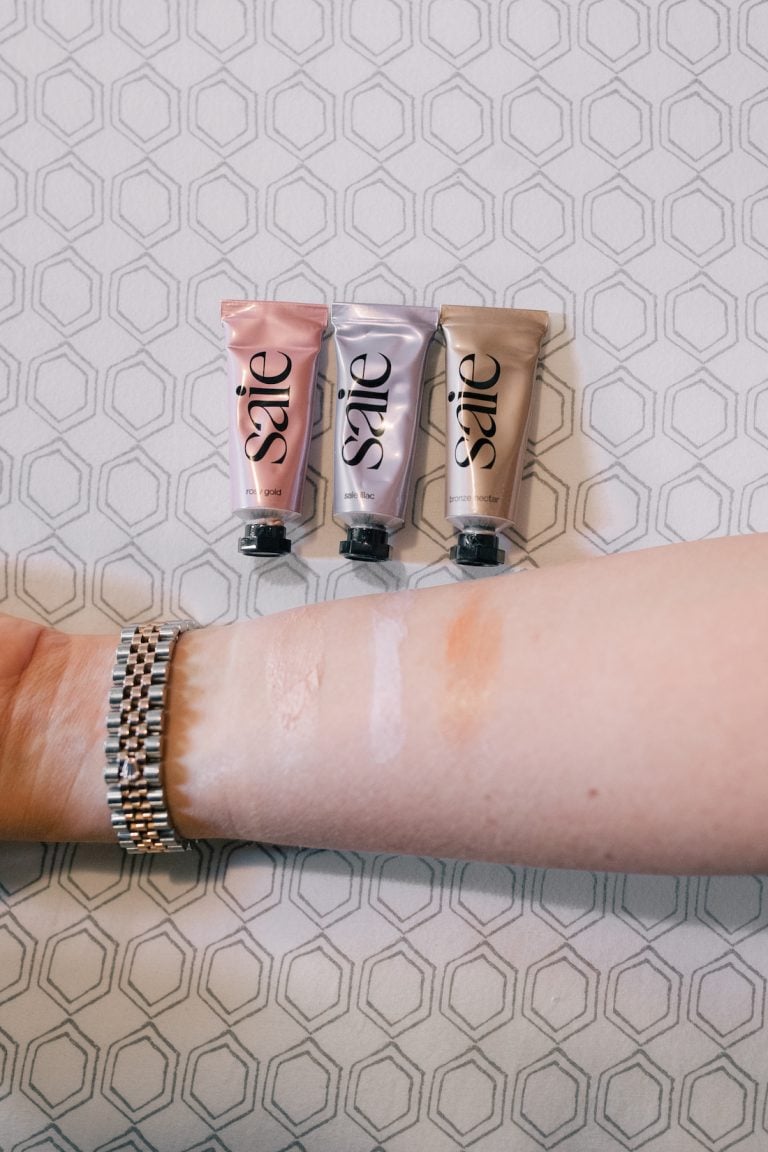 Saie's new GLOW Products (+ Swatches) - The Stripe