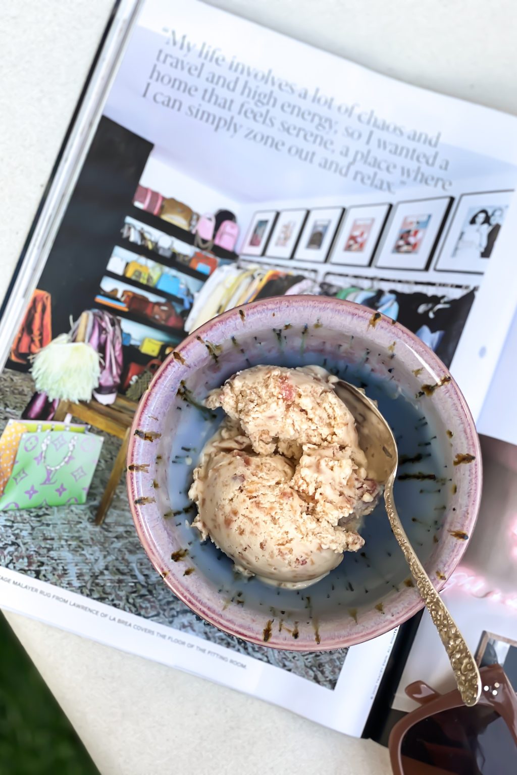 My Easy DIY Ice Cream Recipe. - The Stripe bby Grace Atwood