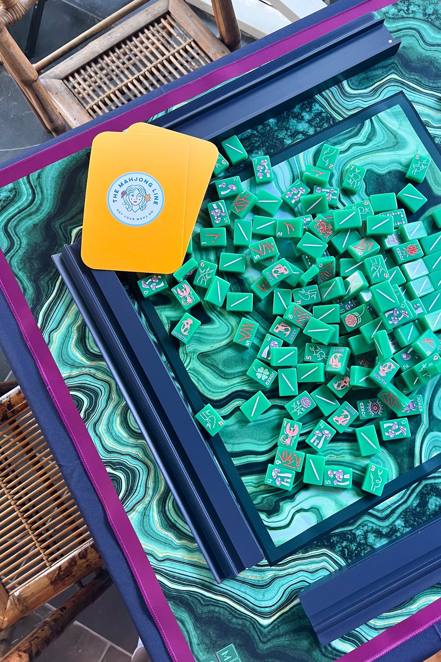 My Mahjong Setup. - The Stripe